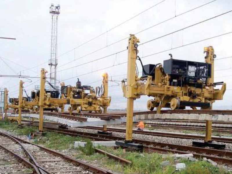 railway track works - Solytek